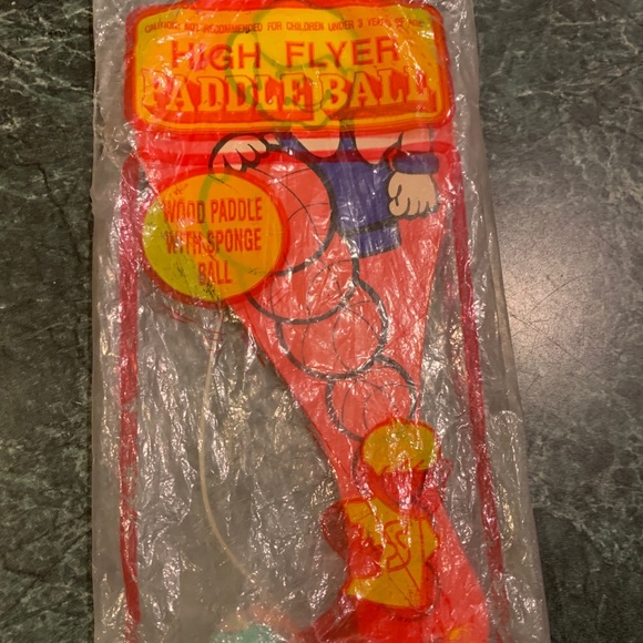 Accessories | Vintage High Flyer Paddle Ball Playset | Poshmark